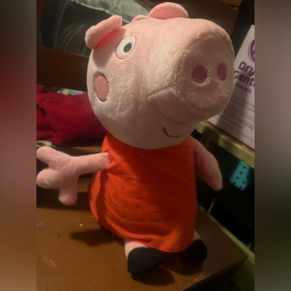 Peppa Pig | Toys | Nickelodeon Peppa Pig Pink Plush Stuffed Animal ...